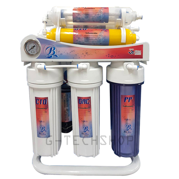 เครื่องกรองน้ำ RO 50 GPD 7 ขั้นตอน Bio Max – gtech